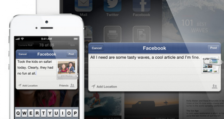 iOS 6 Facebook - Macthai.com