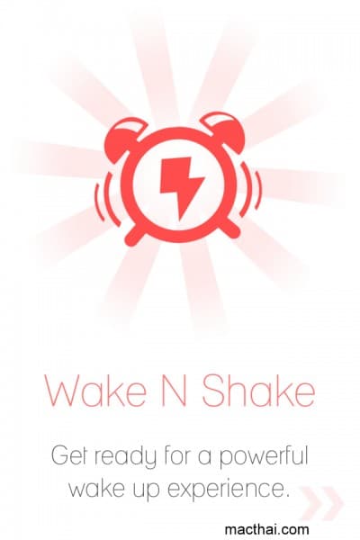 รีวิว: Wake N Shake Alarm Clock แอพนาฬิกาปลุกสำหรับคนที่ตื่นยาก