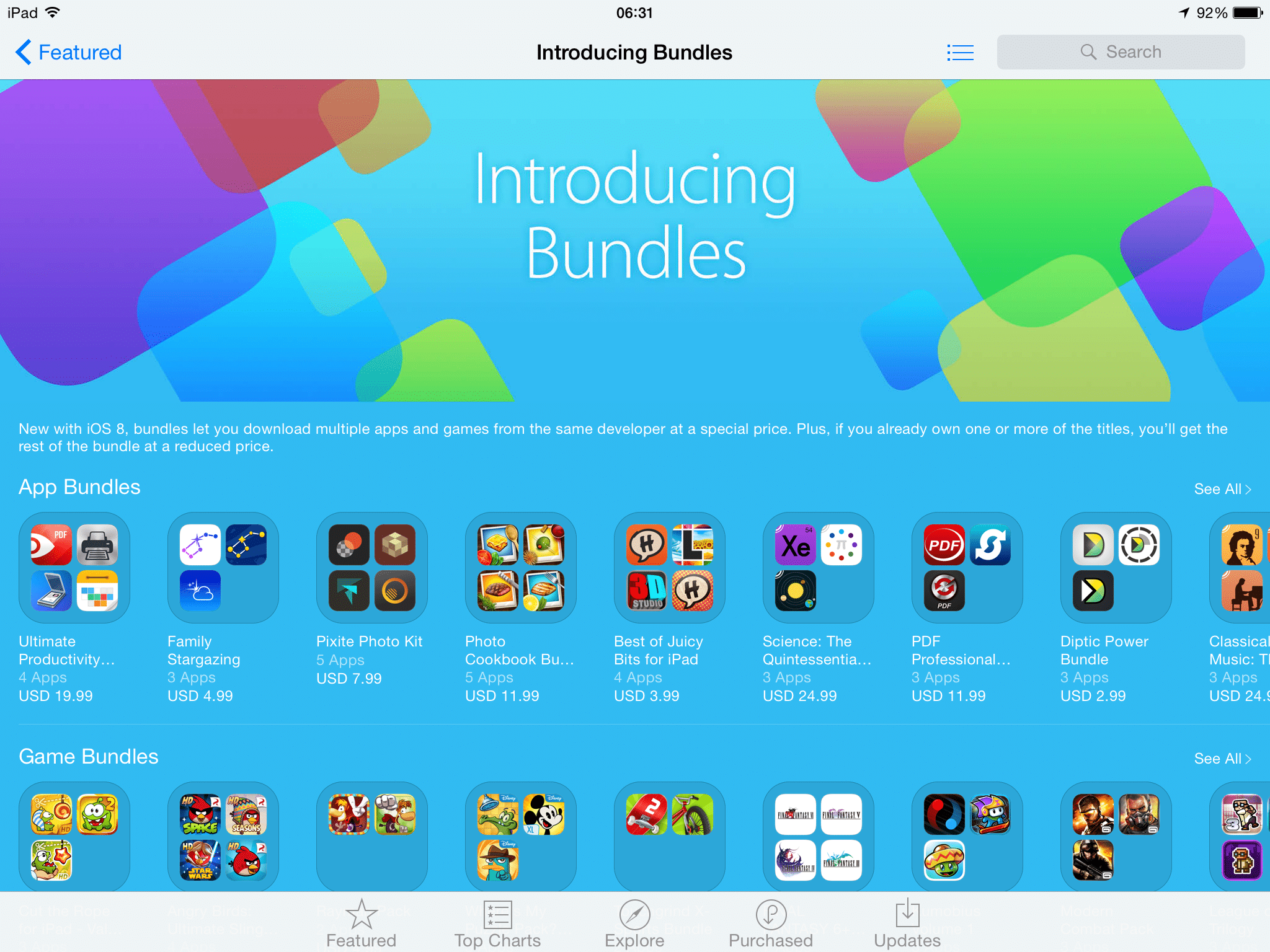 Apple เปิดตัวฟีเจอร์ App Bundles ให้นักพัฒนารวมแอพเป็นชุดมาขายลดราคา