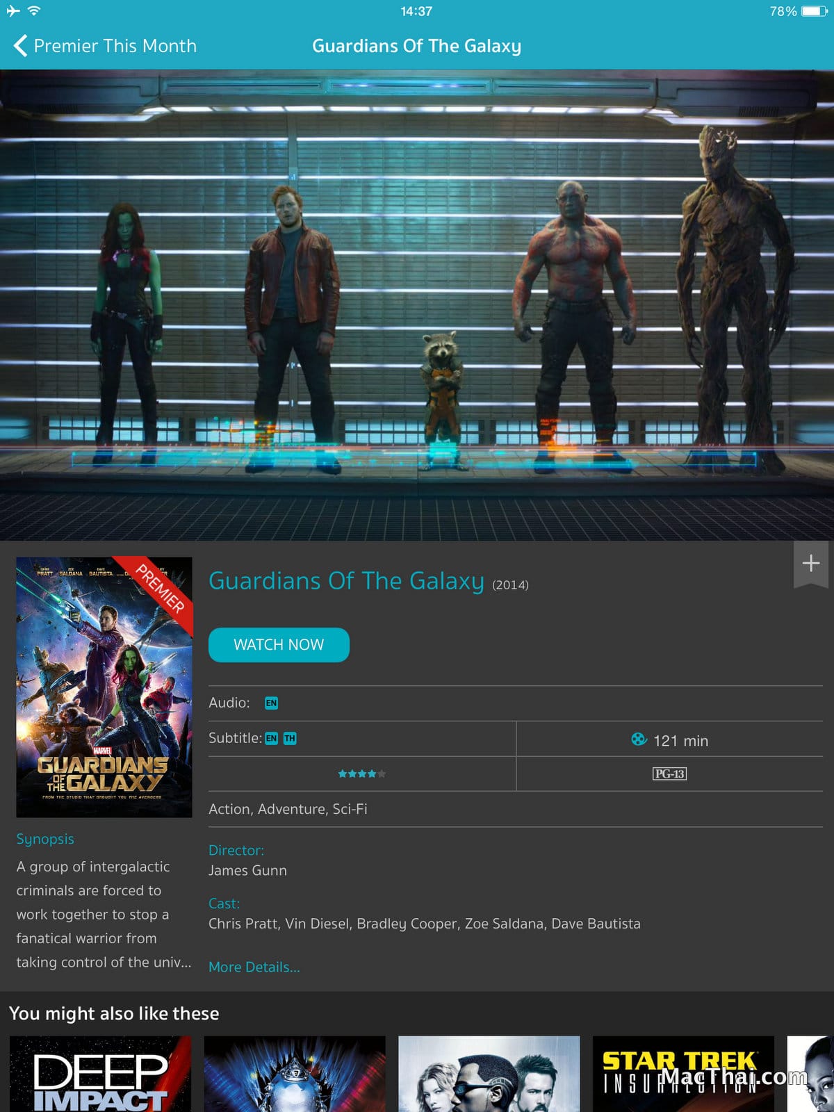 รีวิว: PrimeTime บริการดูหนังแบบไม่อั้น คุณภาพระดับ HD มีหนังใหม่เพียบ