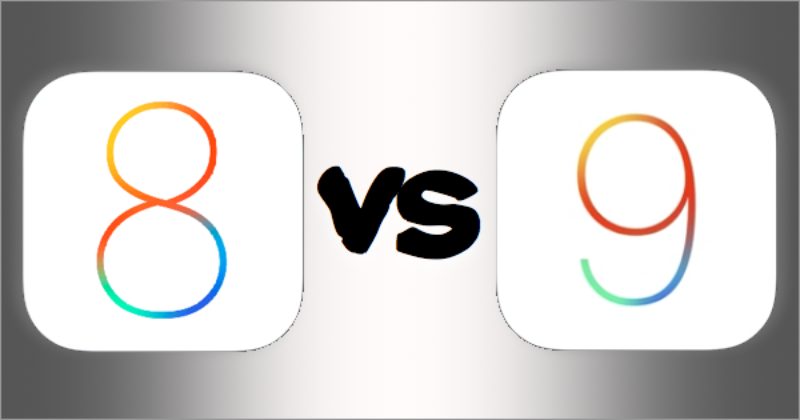 เทียบตัวต่อตัว iOS 8 vs iOS 9 มีหน้าจอไหนที่เปลี่ยนไปบ้าง