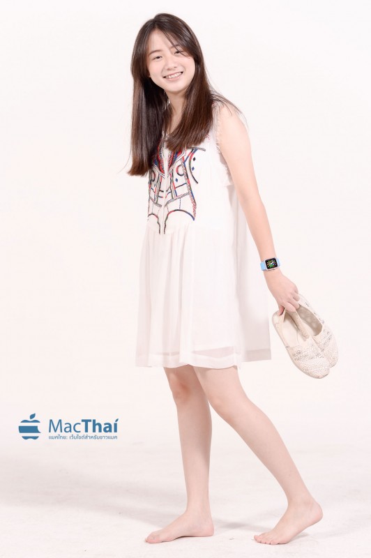 MacThai Model "น้องน้ำ" นักเรียนมัธยม กลับมาอีกครั้งพร้อมกับ Apple Watch