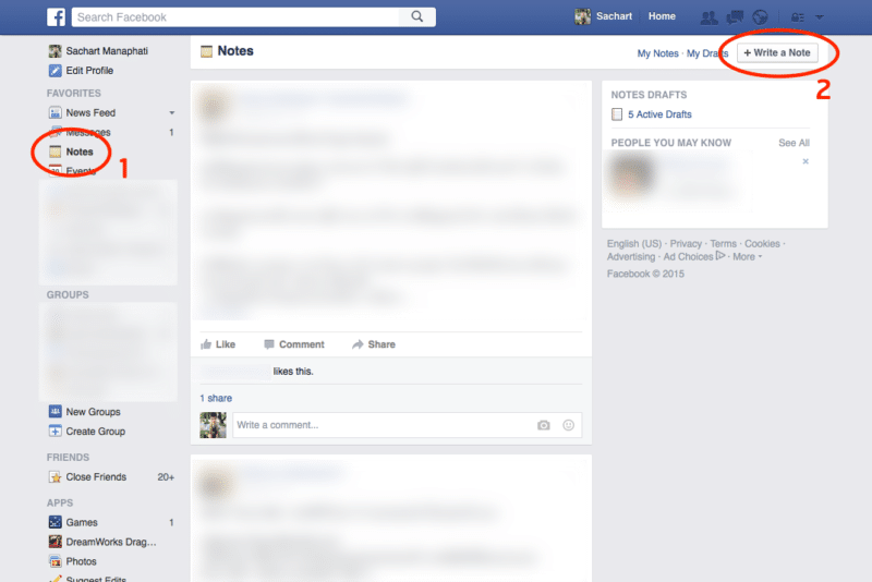 วิธีใช้งาน Facebook Notes โฉมใหม่ไฉไลกว่าเดิม ลองกันหรือยัง
