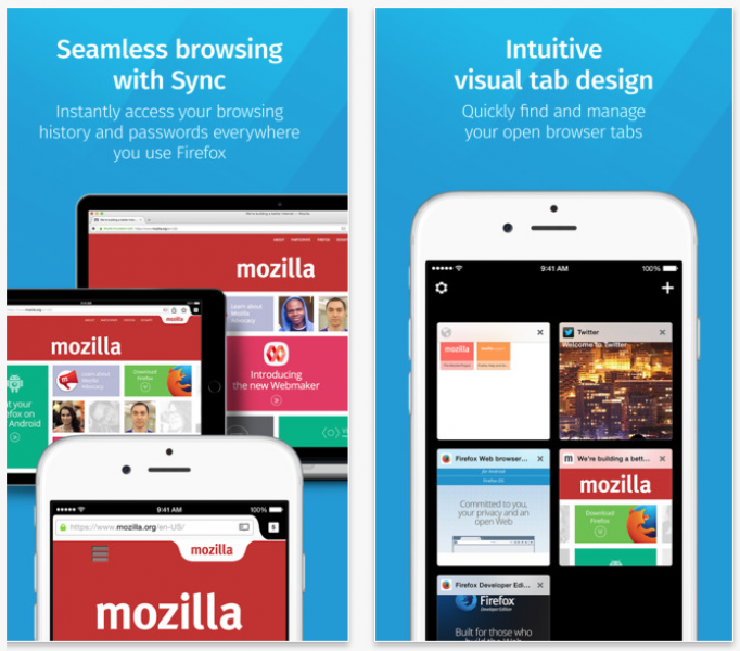 Firefox for iOS เปิดให้ดาวน์โหลดบน App Store แล้ว