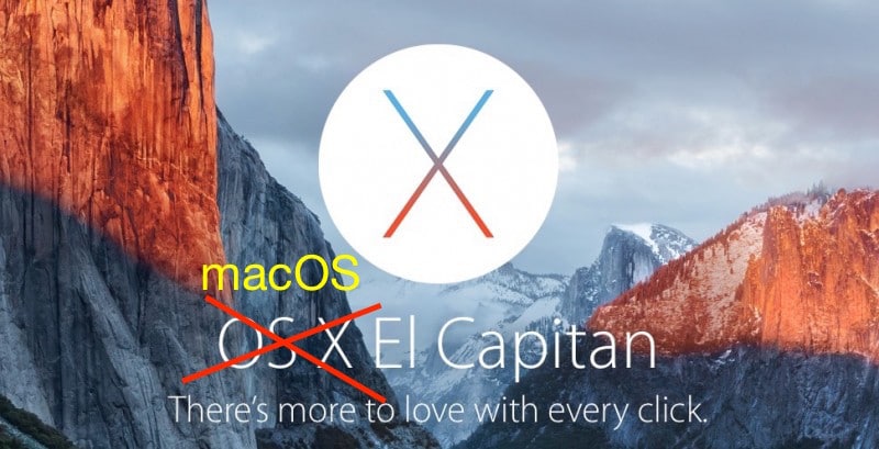 ข้อมูลใน OS X 10.11.4 เผย Apple อาจเปลี่ยนชื่อ OS X เป็น macOS