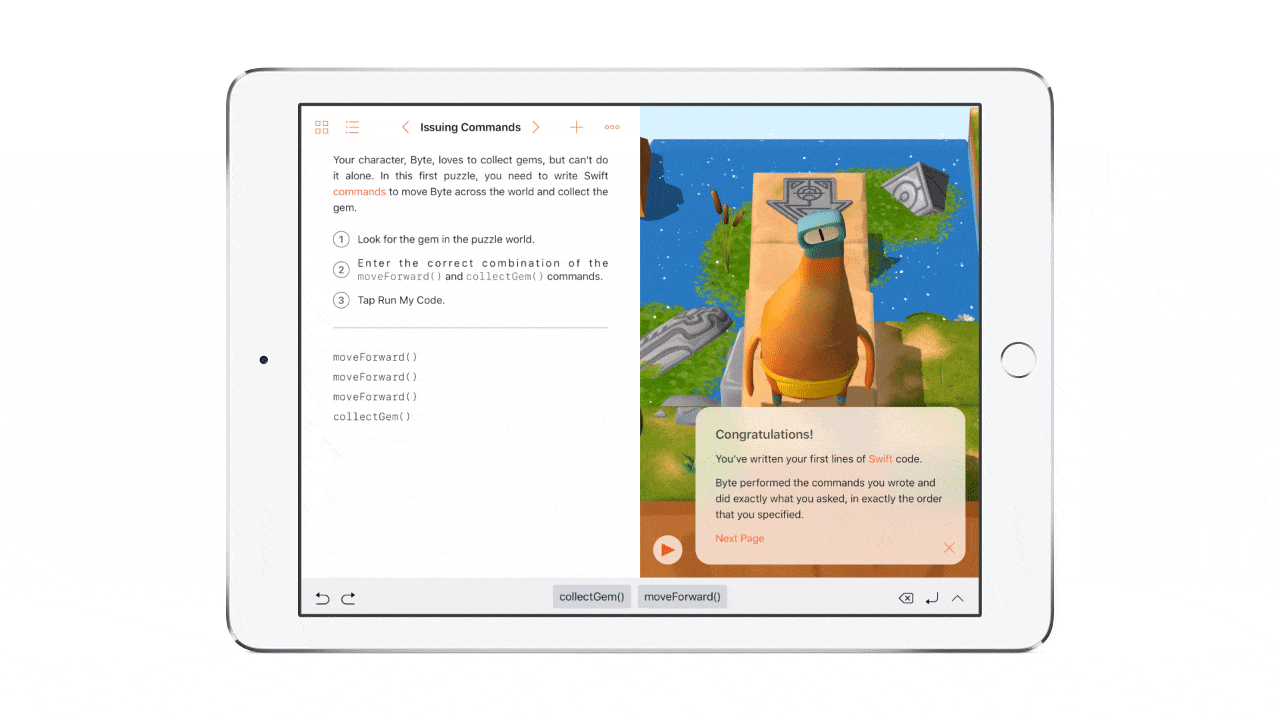 Apple เปิดตัวแอพ Swift Playground สำหรับสอนการเขียนโปรแกรมภาษา Swift บน ...