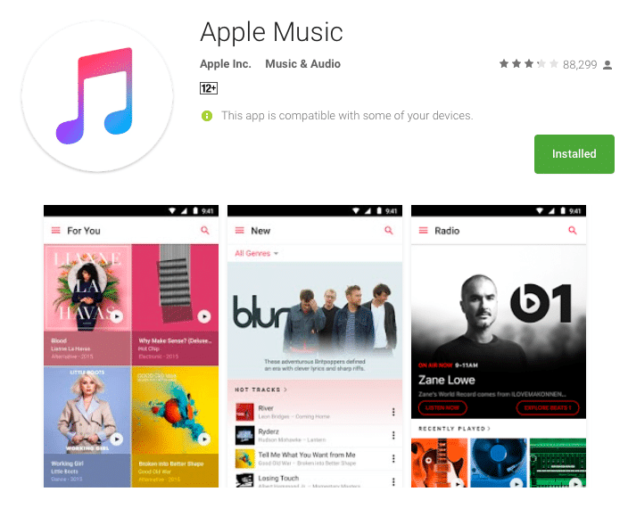 ของจริงต้องมา! Apple Music for Android ปลดป้าย Beta แล้ว