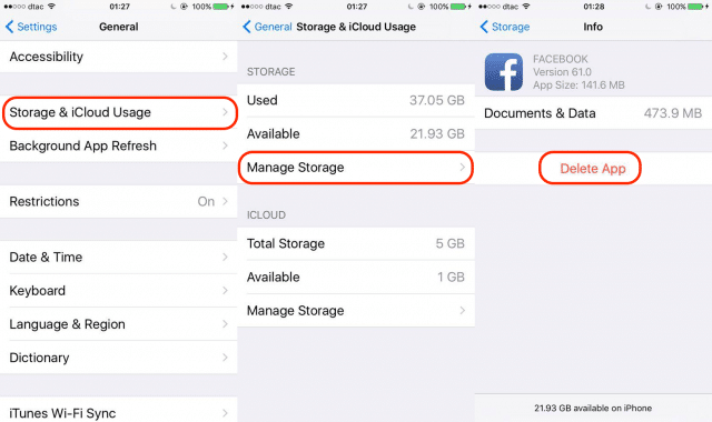 วิธีแก้ไขปัญหา โหลดแอพมาแล้วค้าง ขึ้น Waiting... ตลอด จะลบแอพก็ไม่ได้