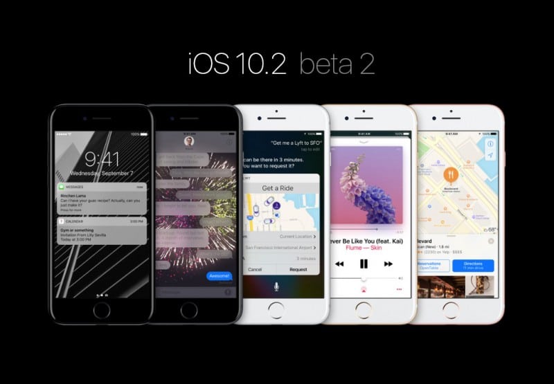Apple ปล่อย iOS 10.2 Beta 2 ให้นักพัฒนาแล้ว พร้อม wallpaper และ emoji ใหม่