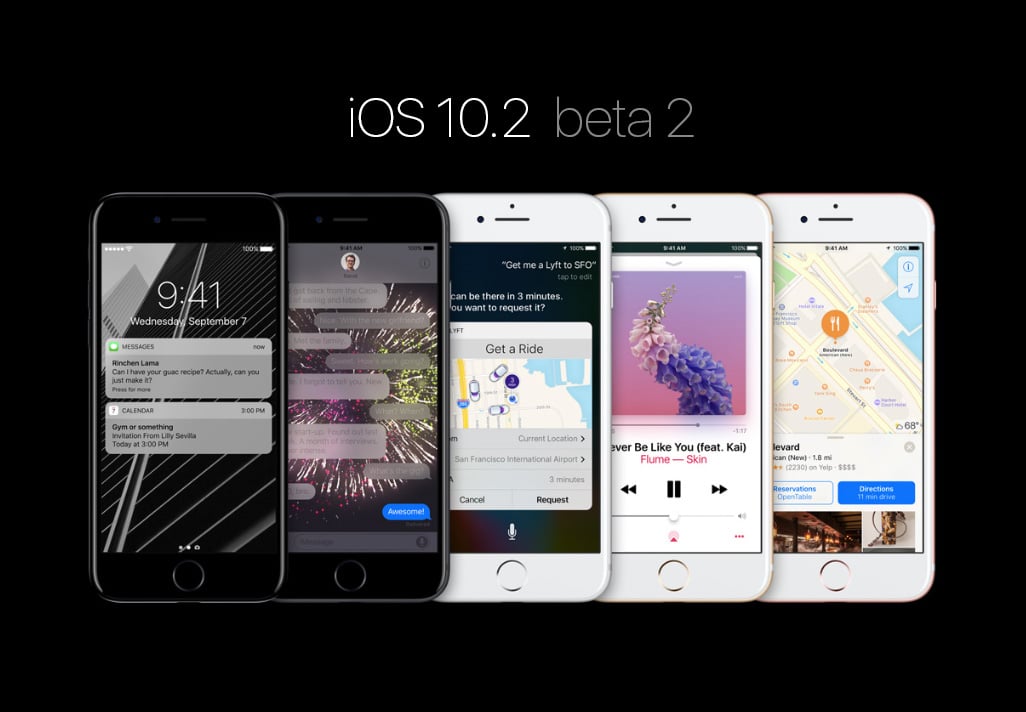 Apple ปล่อย iOS 10.2 Beta 2 ให้นักพัฒนาแล้ว พร้อม wallpaper และ emoji ใหม่