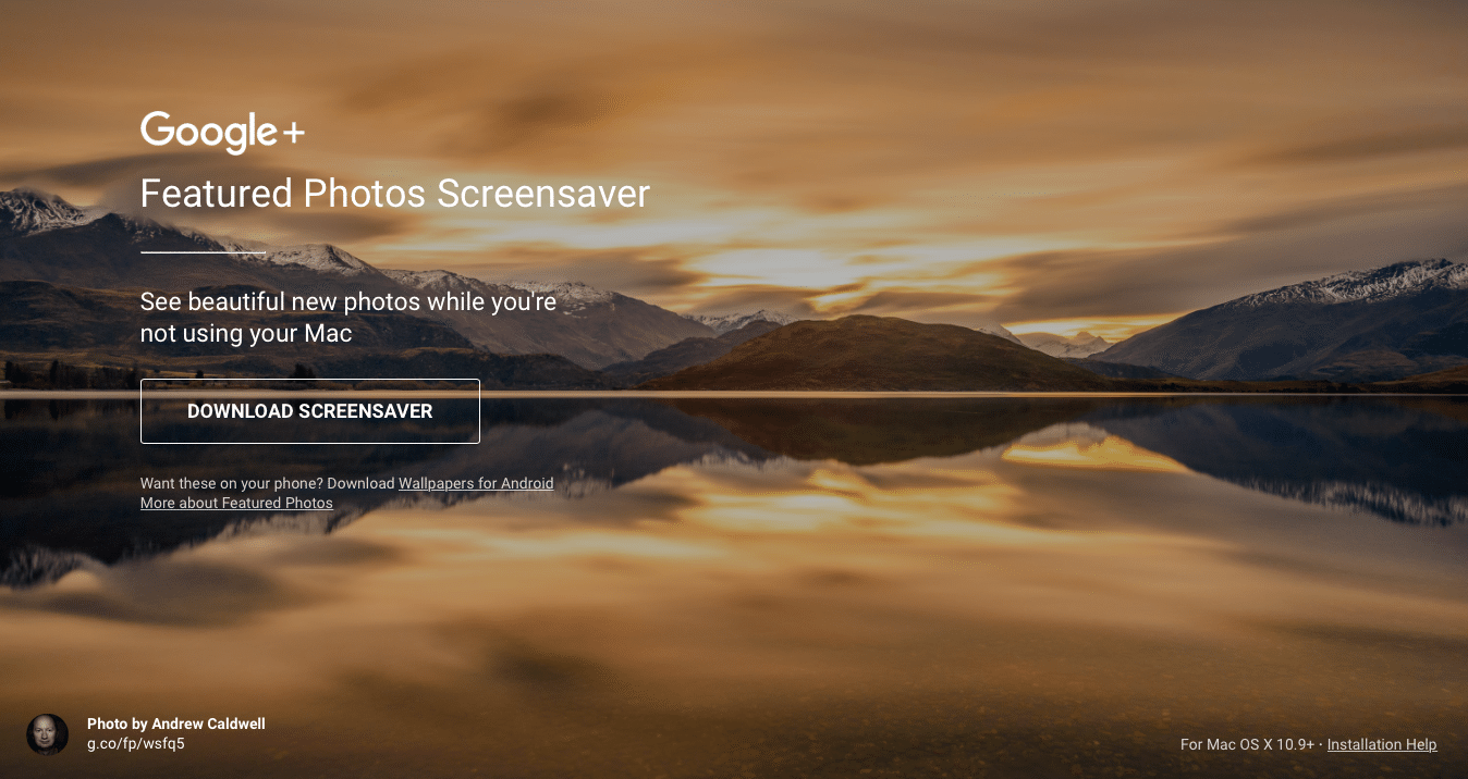 Google แจกฟรี! Screensaver อัลบัมภาพสวย ๆ บน Mac (ลิ้งค์โหลดฟรีด้านใน)