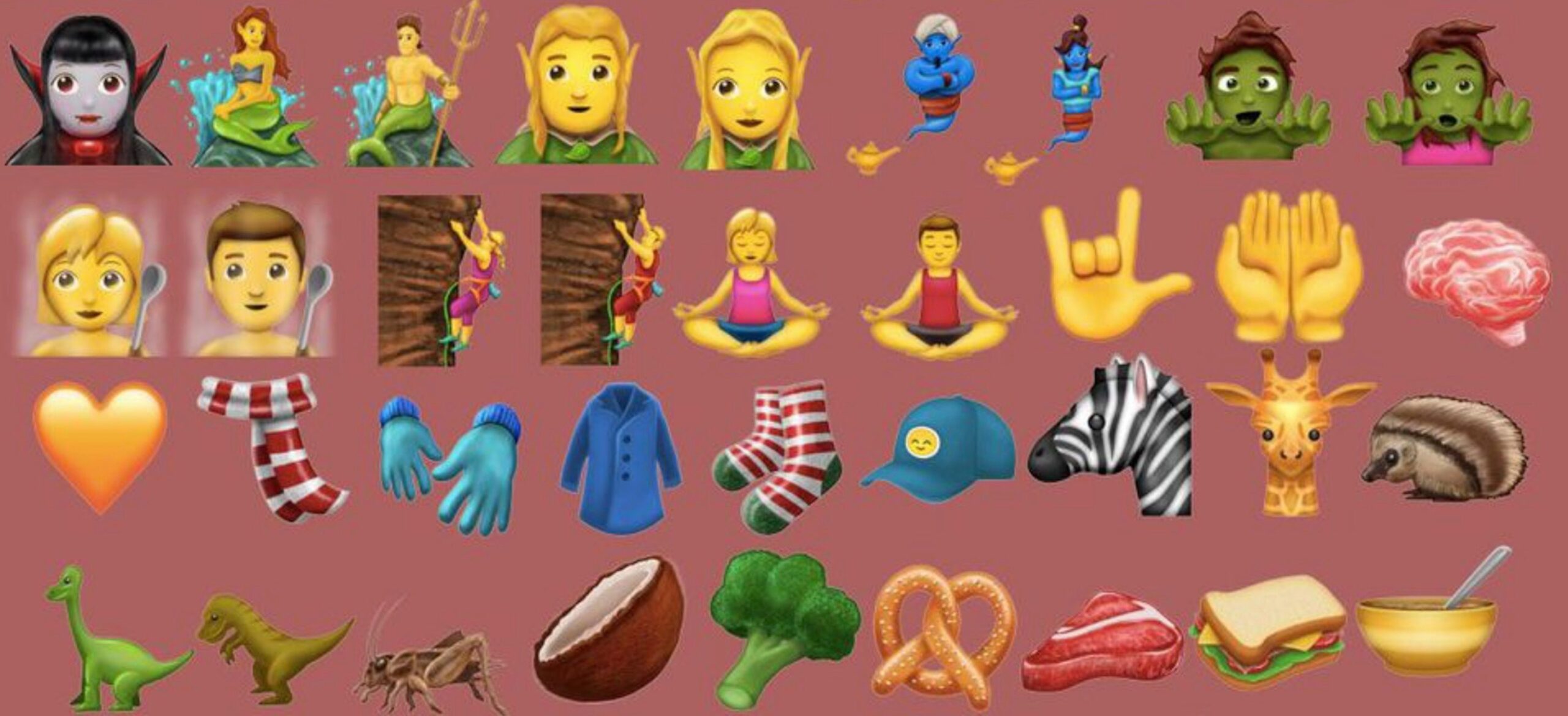 Apple เตรียมปล่อย Emoji อีก 69 แบบใหม่พร้อมกับ iOS 11 มีรูปนางเงือก คน ...