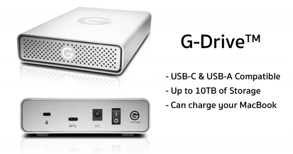 Western Digital เปิดตัว USB-C G-Drive ความจุสูงสุด 10TB, ชาร์จ MacBook ...