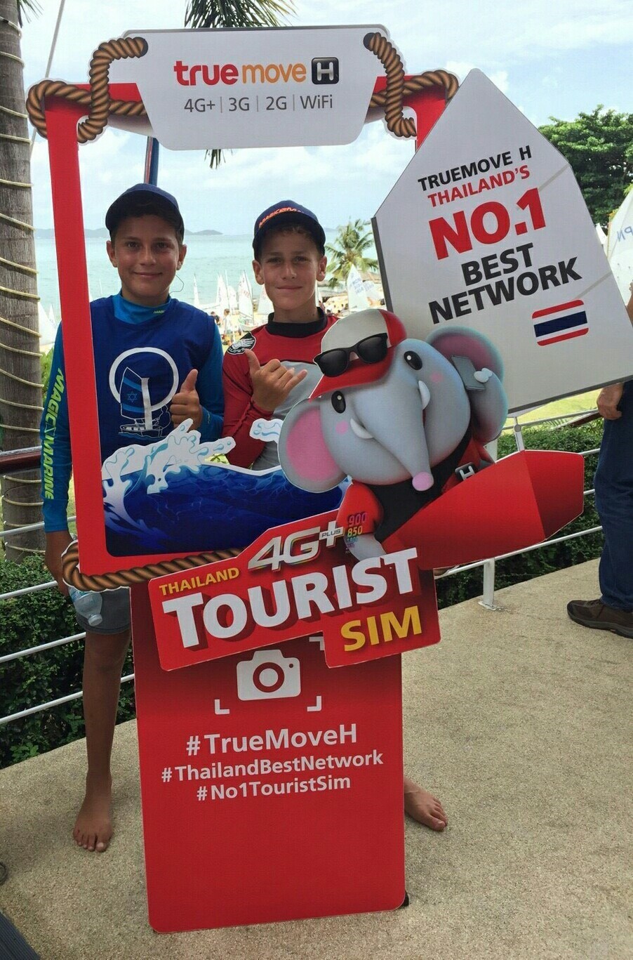 TrueMove H ที่ได้รับการคัดเลือกให้เป็นผู้สนับสนุนกีฬาเรือใบออพติมิสต์ ...