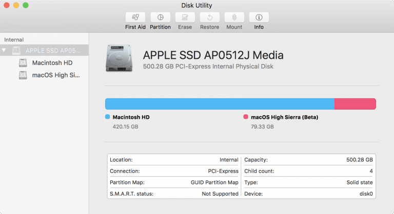 สอนวิธีลง macOS High Sierra แบบแบ่ง Partition สำหรับคนอย่างเล่น แต่ไม่ ...