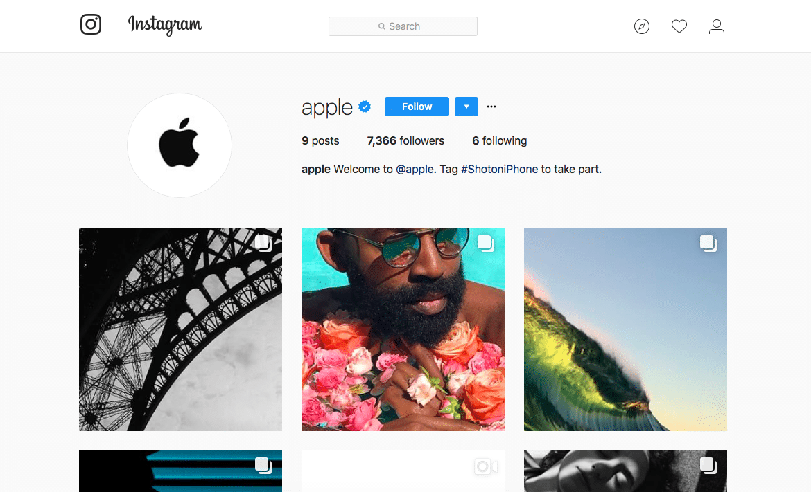 Apple เปิดบัญชี Instagram โชว์ภาพถ่ายจากกล้อง iPhone