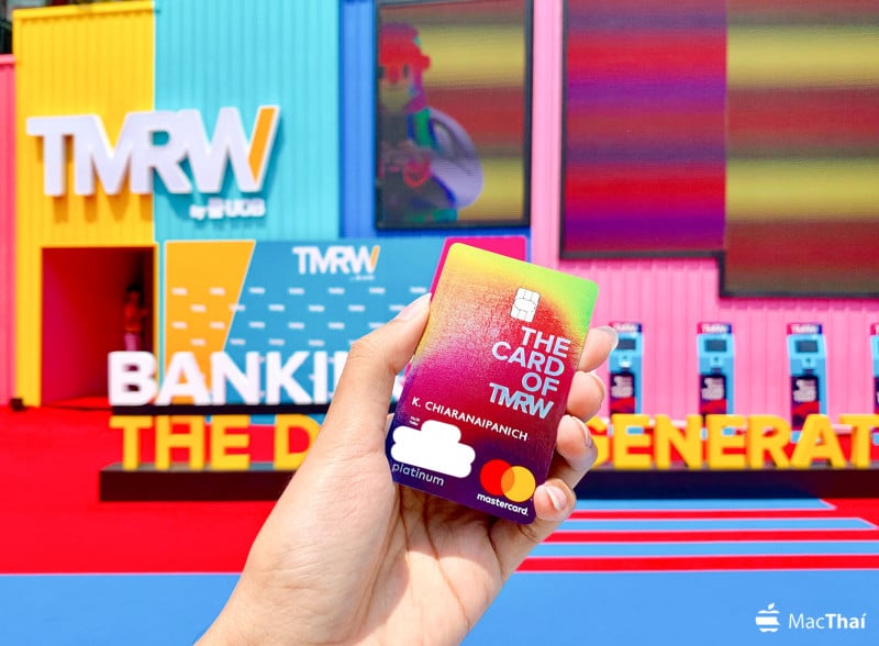 รีวิว TMRW ธนาคารออนไลน์ + บัตรเครดิต ที่ออกแบบมาเพื่อเรา สิทธิพิเศษเพียบ