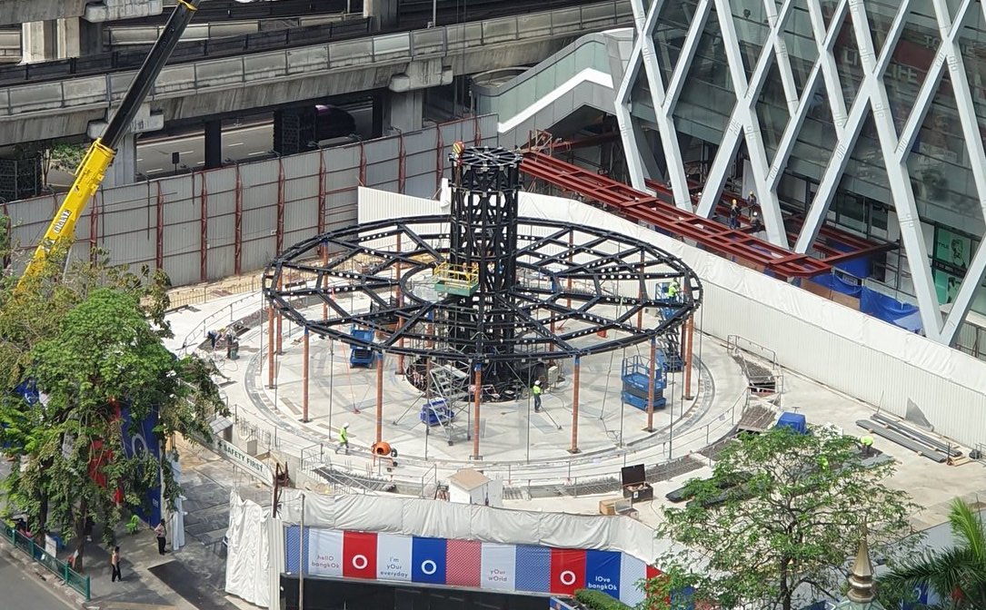 Apple Store สาขา Central World ขึ้นโครงสร้างชั้น 2 แล้ว !! เผยพื้นที่ ...