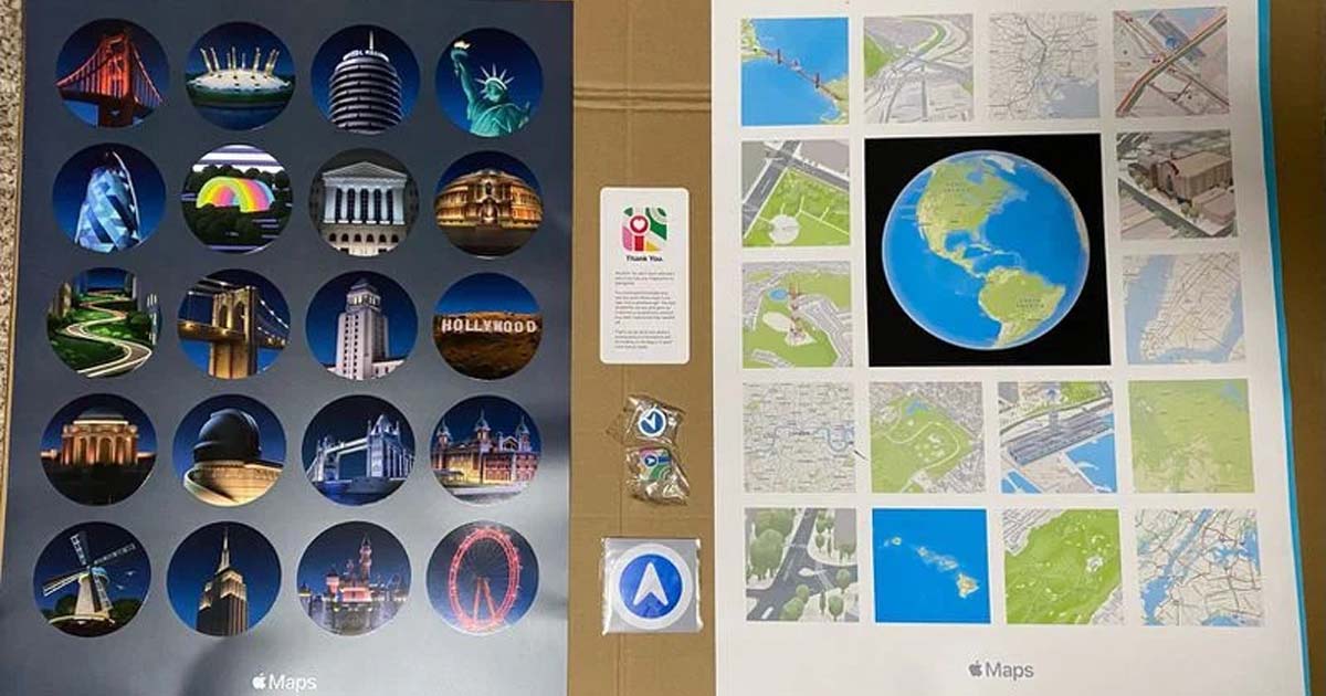 สมาชิกทีม Apple Maps ได้รับของขวัญเพื่อเป็นการขอบคุณสุดพิเศษจากทาง Apple